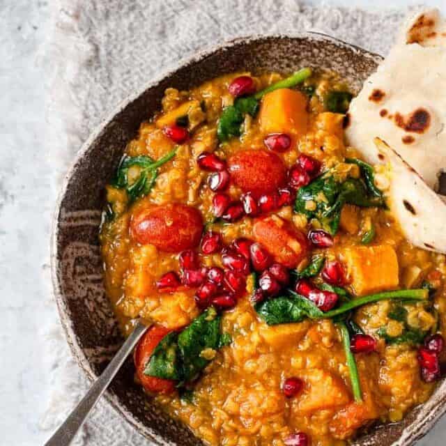 Perfect Red Lentil Dhal Curry Recipe - Savvy Bites