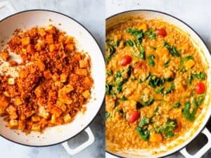 30 Minute Easy Red Lentil Dhal Curry - Savvy Bites