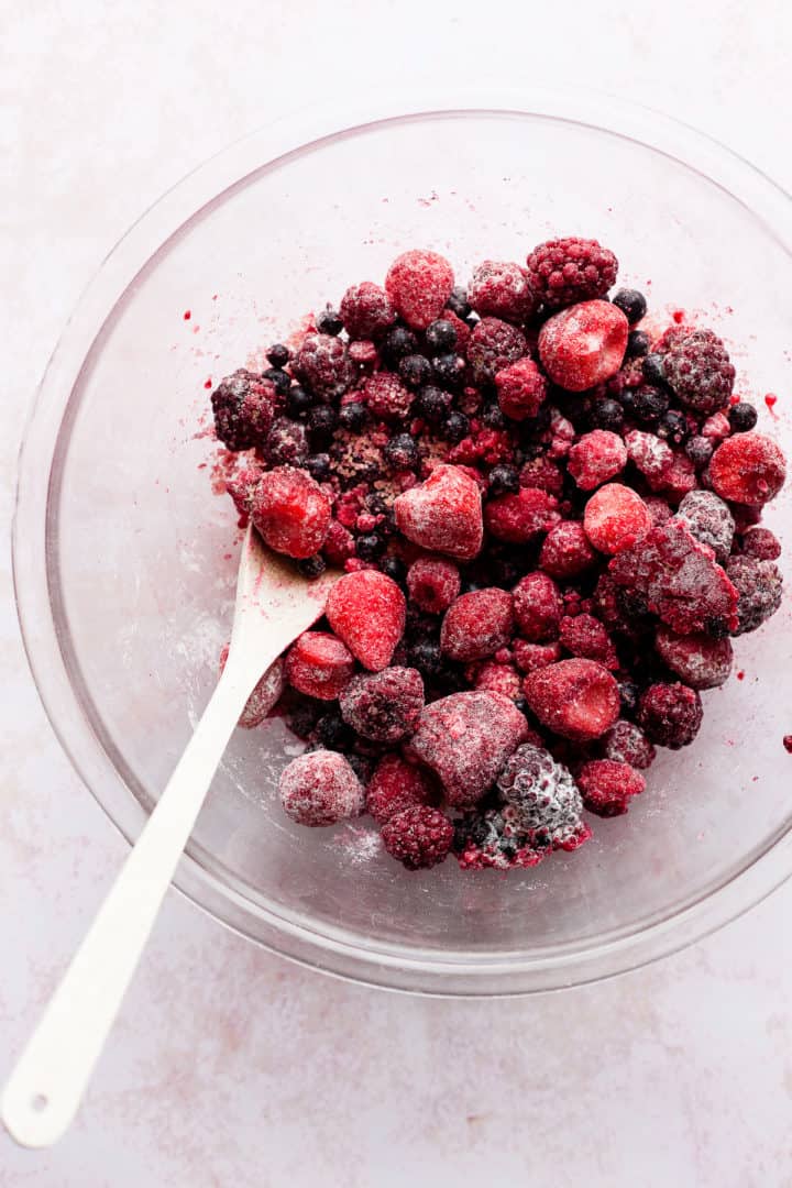 The Best Homemade Quick and Easy Fruit Crumble - Savvy Bites