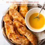 Crispy Oven Baked Chicken Goujons - Savvy Bites