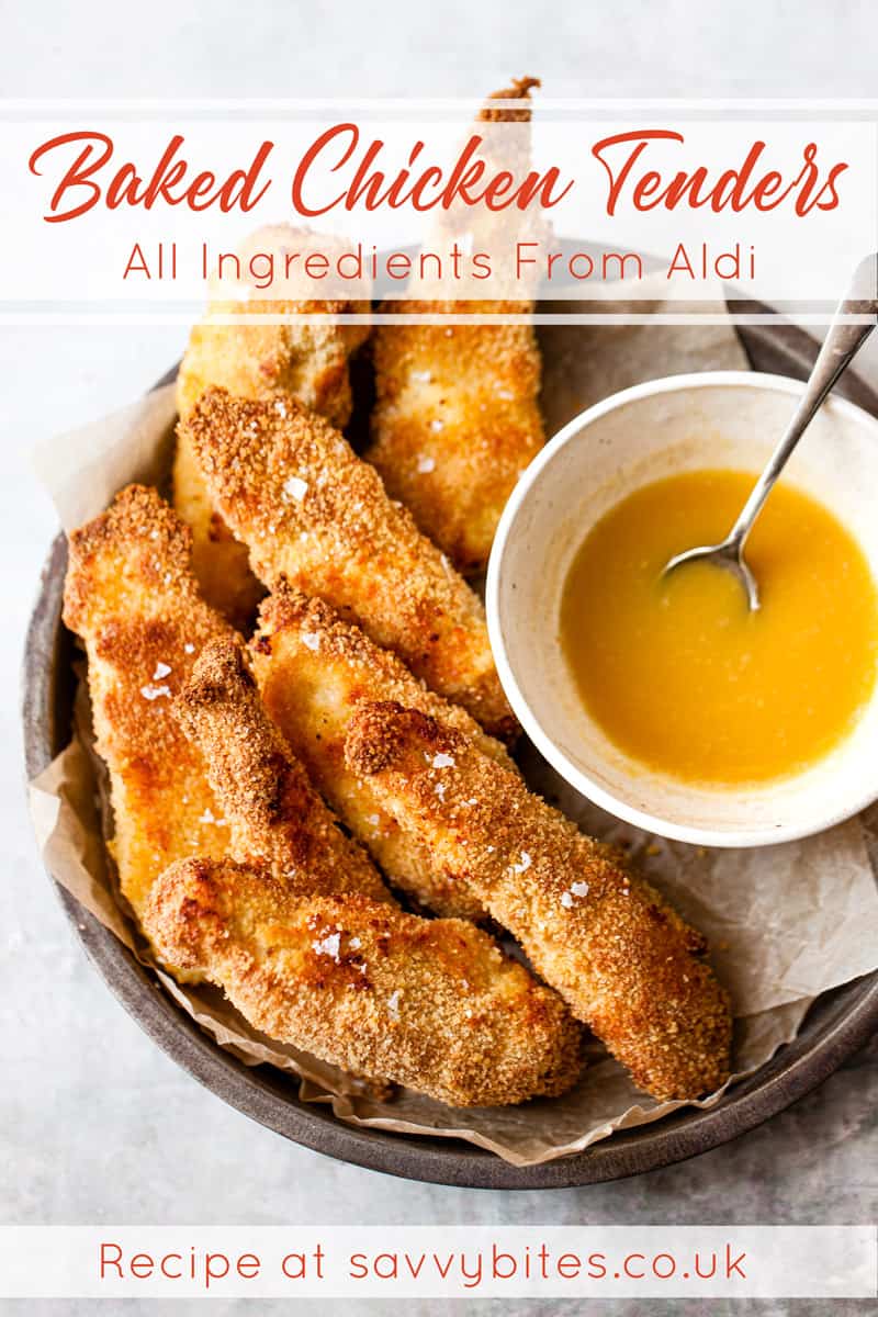 The Best Crispy Baked Chicken Goujons - Savvy Bites