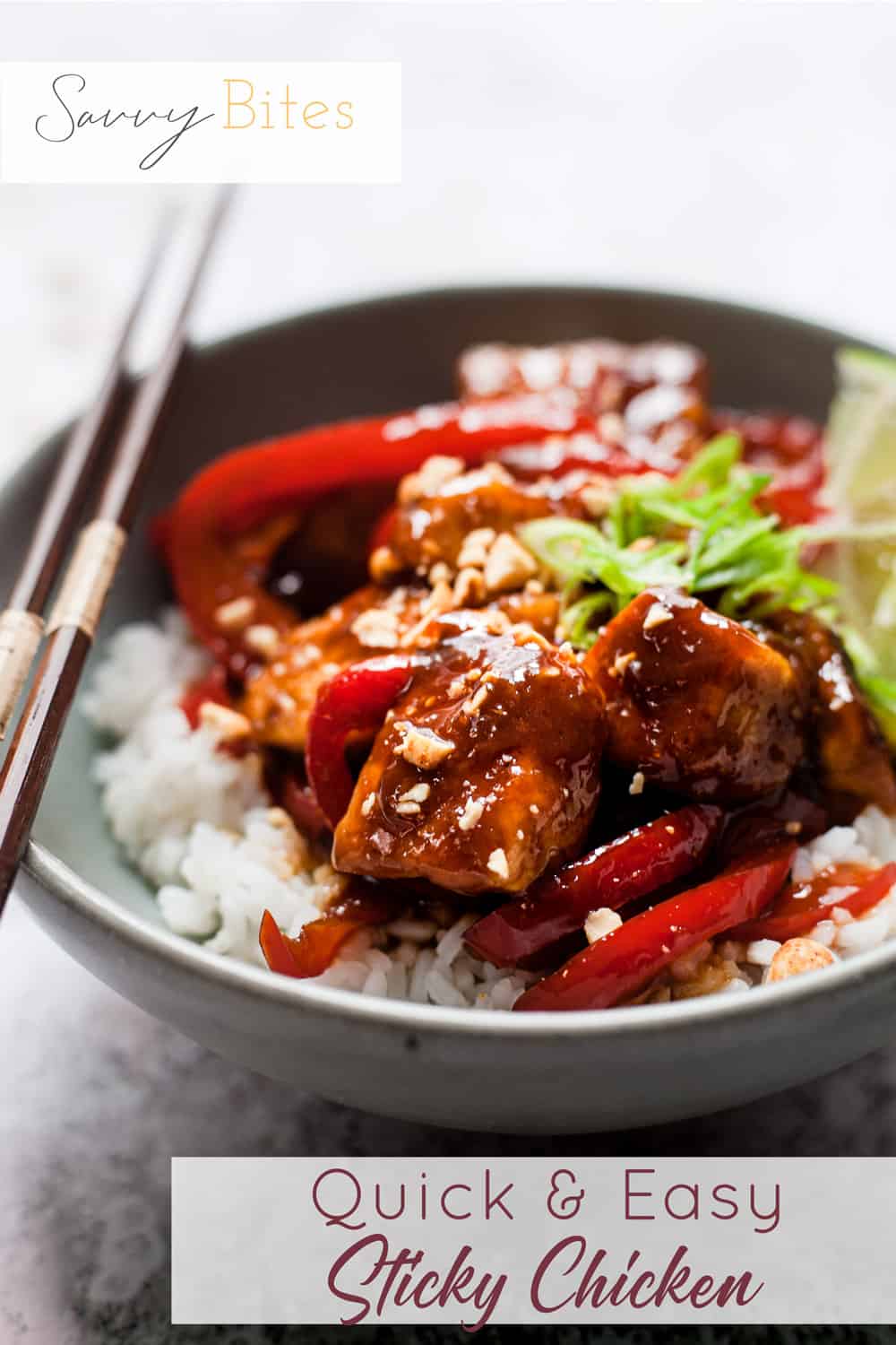 Easy & Crispy Sticky Chicken (Aldi Ingredients Only) - Savvy Bites