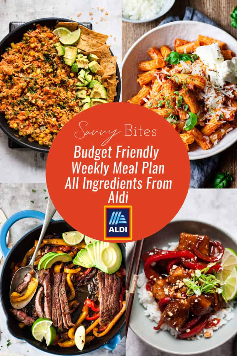 7 Day Budget Meal Plan (Sept. 7-13) - Savvy Bites