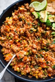 Easy One Pot Mexican Rice (Aldi Ingredients) - Savvy Bites