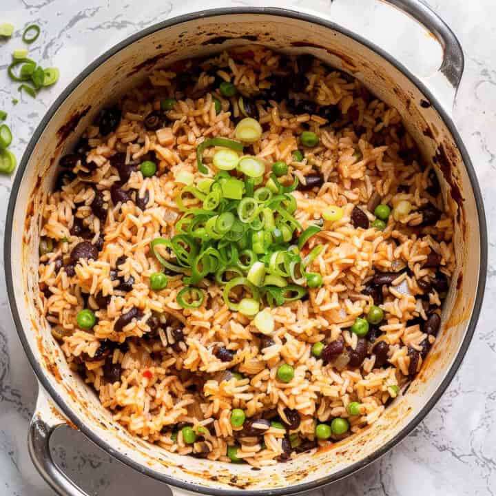 Easy One Pot Rice and Peas - Savvy Bites