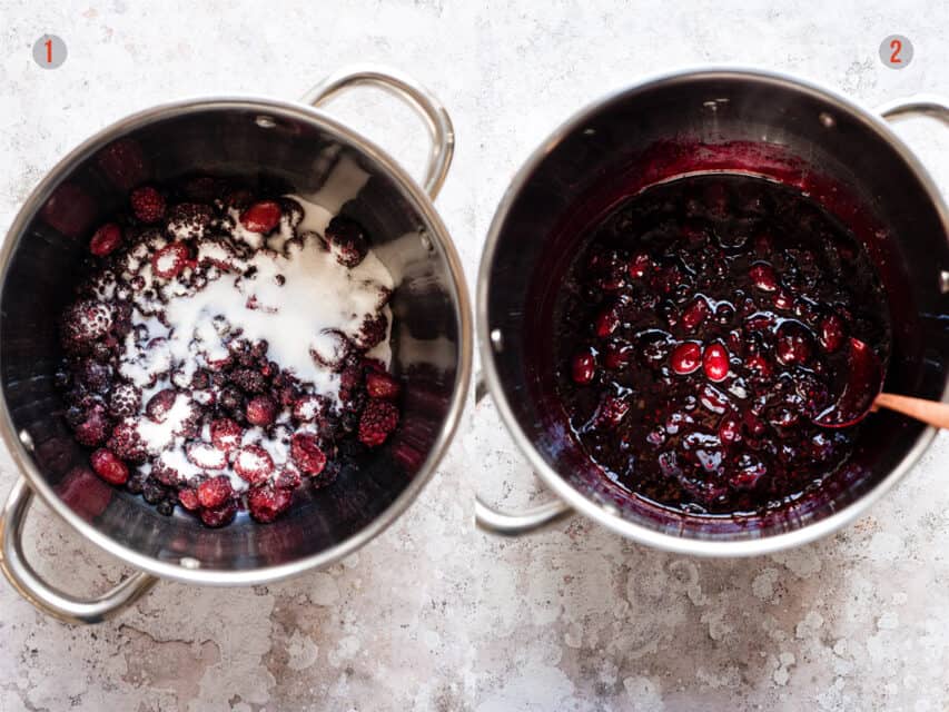 The Best Wild Berry Jam Slice - Savvy Bites