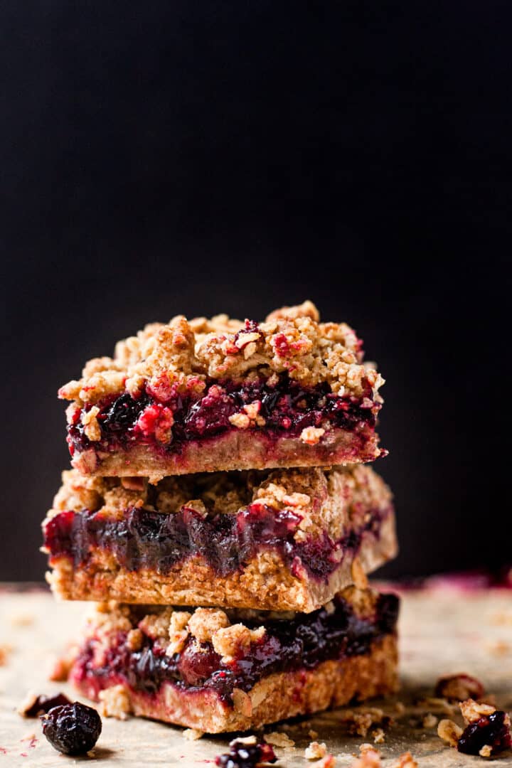 Wild Berry Jam Slice (UK measurements) - Savvy Bites