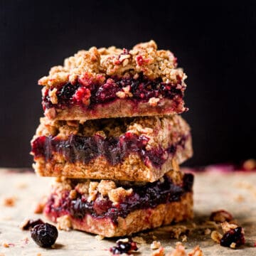 Wild Berry Jam Slice (UK measurements) - Savvy Bites