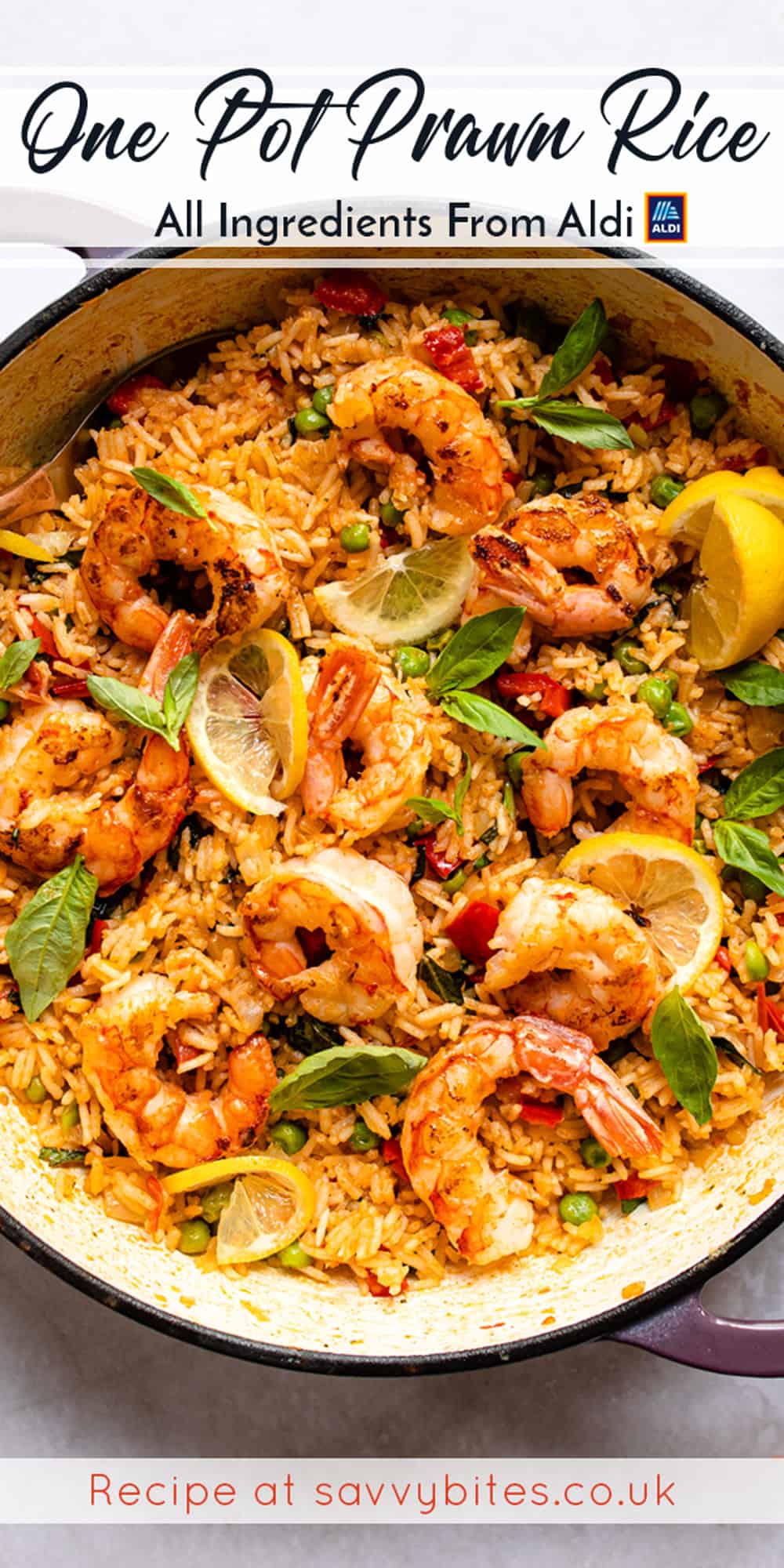 30 Minute Prawn Rice (Using Only Aldi Ingredients) - Savvy Bites