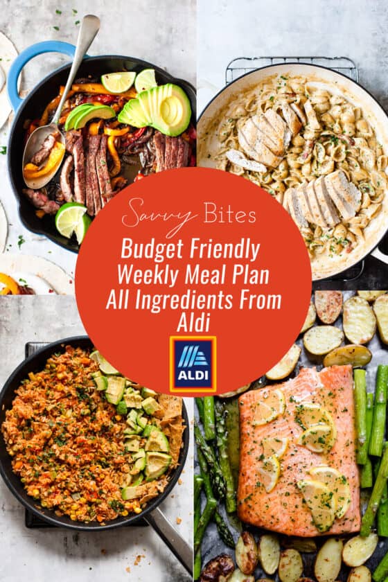7 Day Aldi Budget Meal Plan May 17-23 - Savvy Bites