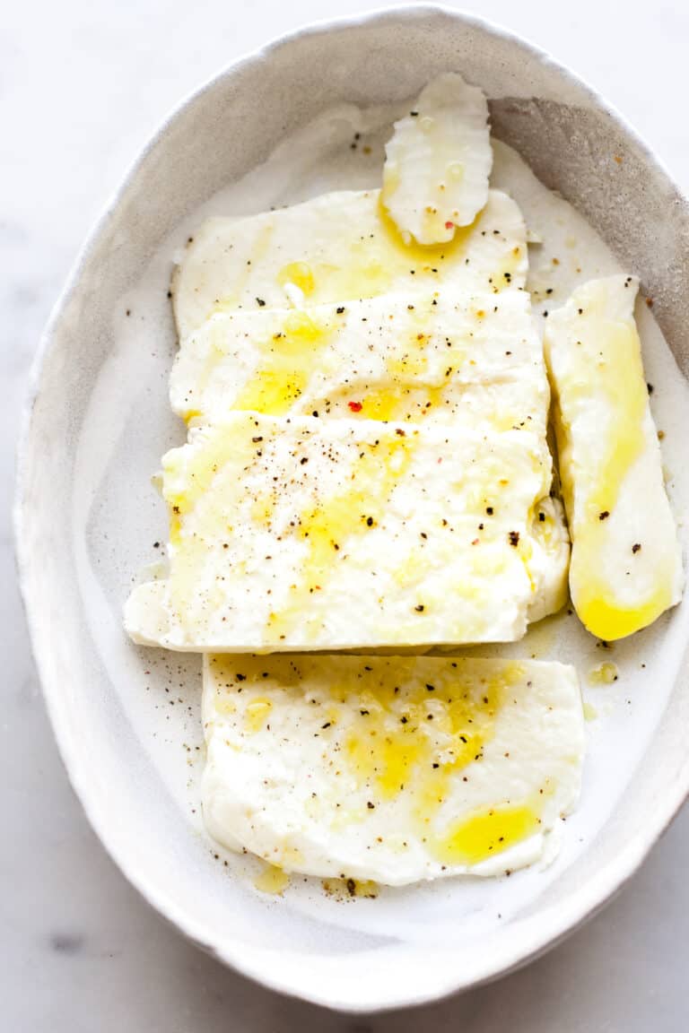 How To Make Grilled Halloumi Cheese - Savvy Bites