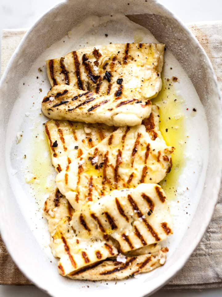 Easy Halloumi Pasta with Rich Tomato Sauce - Savvy Bites