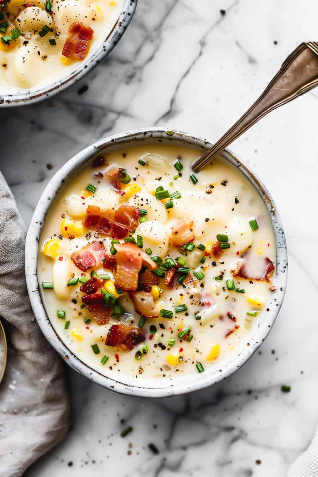 The Best Sweetcorn Chowder - Savvy Bites
