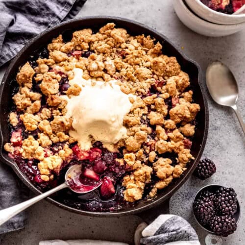 Summer Fruit Crumble (The best and Easiest) Recipe - Savvy Bites