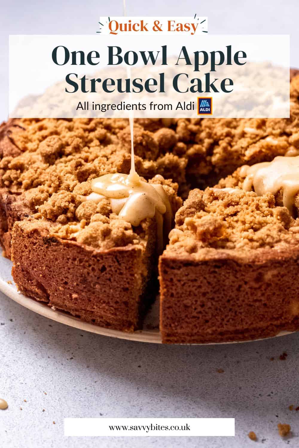 Easy & Moist Old Fashioned Dorset Apple Cake - Savvy Bites