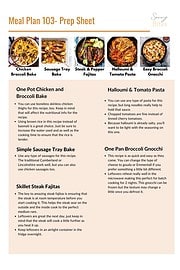 Weekly Budget Family Meal Plan 103- Easy Recipes - Savvy Bites