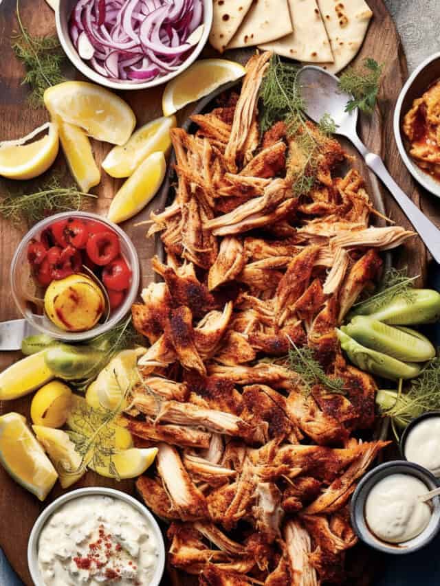 The Best Pulled Chicken Tacos - Savvy Bites